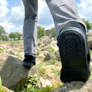 Darco Gentle Step Wide Fit Black Diabetic Shoes - MedicalSupplies.co.uk