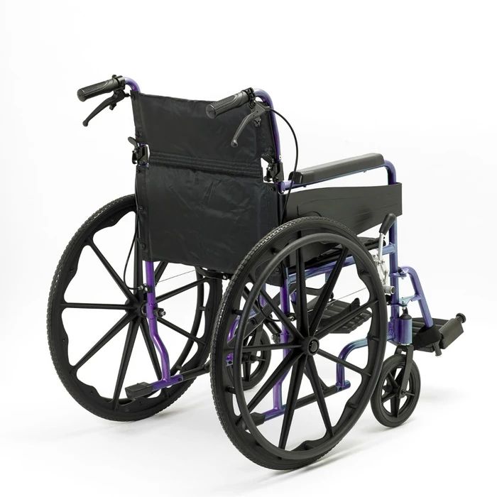 Days Standard Escape Lite Purple Wheelchair - MedicalSupplies.co.uk