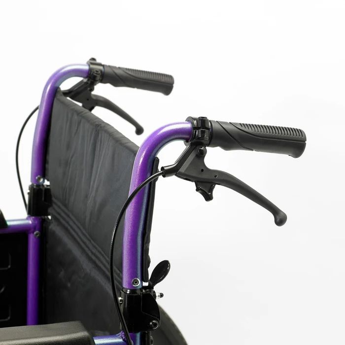 Days Standard Escape Lite Purple Wheelchair - MedicalSupplies.co.uk