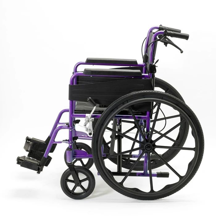 Days Standard Escape Lite Purple Wheelchair - MedicalSupplies.co.uk