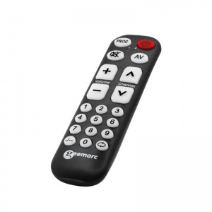 Geemarc TV1 Big Button TV Remote - MedicalSupplies.co.uk