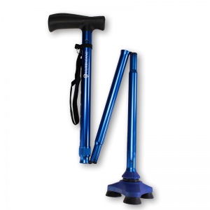 HurryCane Walking Stick (Blue) - MedicalSupplies.co.uk