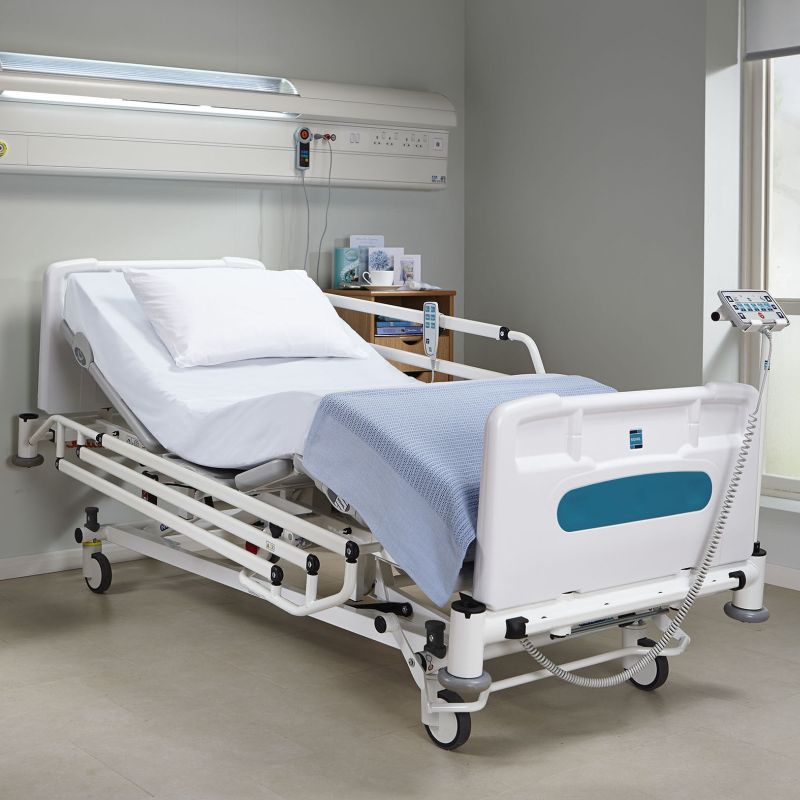 Innov8 IQ Hospital Bed + Split Rails - MedicalSupplies.co.uk