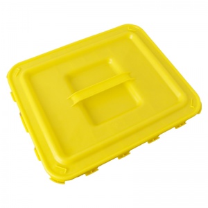 Yellow Lid for WIVA Waste Containers - MedicalSupplies.co.uk