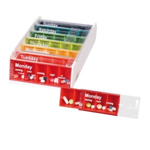 Drive Weekly Pill Box Organiser - MedicalSupplies.co.uk
