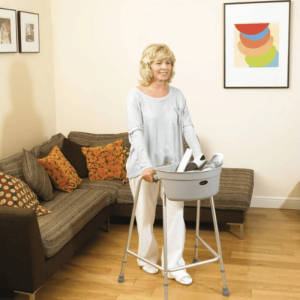 Buckingham Walking Frame Caddy with Tray - MedicalSupplies.co.uk