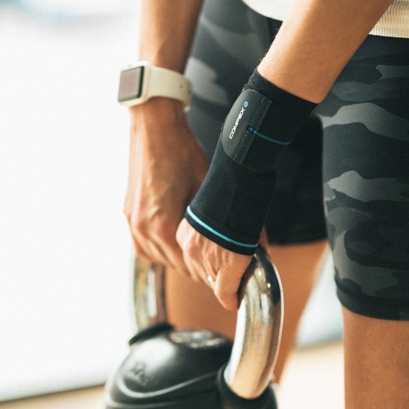 Compex Activ' Wrist+ Compression Brace - MedicalSupplies.co.uk