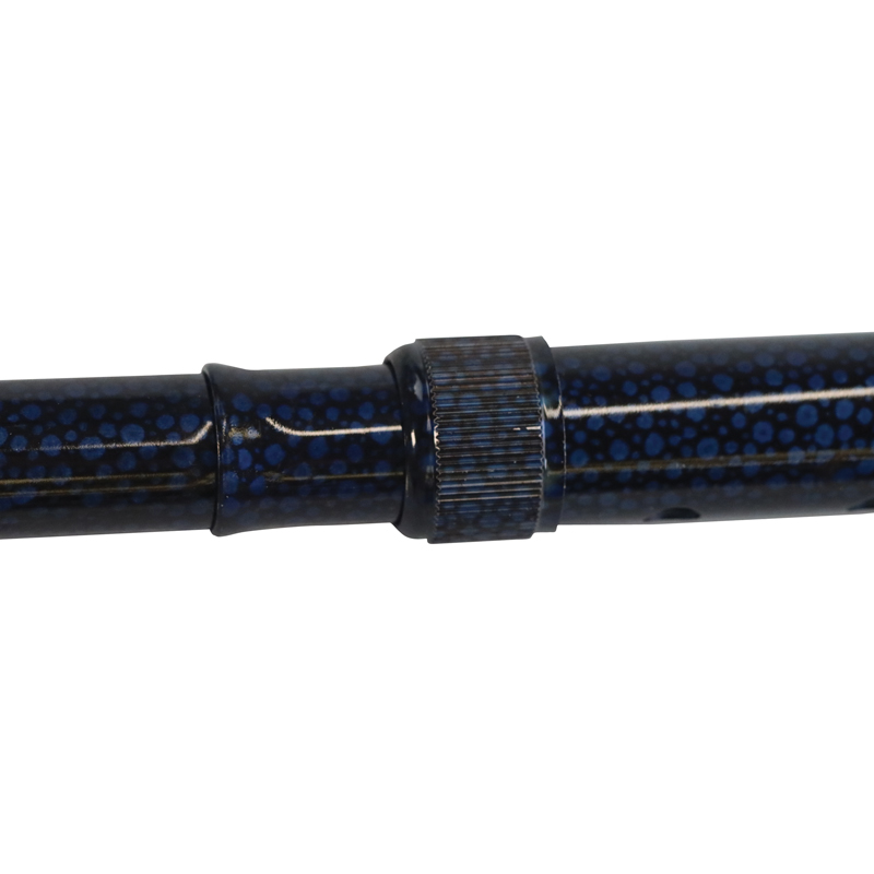 Blue Ice Pattern Folding Walking Cane - MedicalSupplies.co.uk