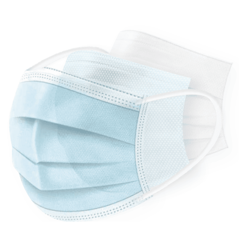 Fullstar IIR 3-Ply facemasks Box of 50 - MedicalSupplies.co.uk