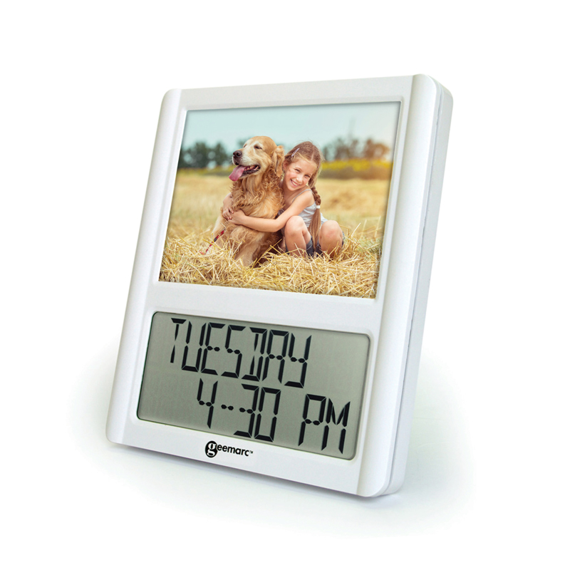Geemarc VISO10 V2 Easy Dementia Clock - MedicalSupplies.co.uk