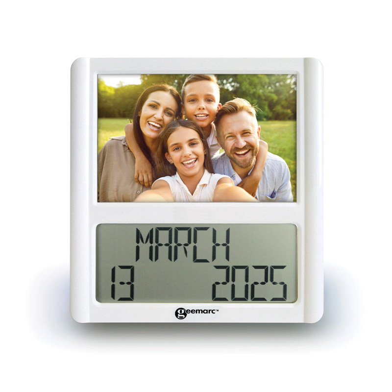 Geemarc VISO10 V2 Easy Dementia Clock - MedicalSupplies.co.uk