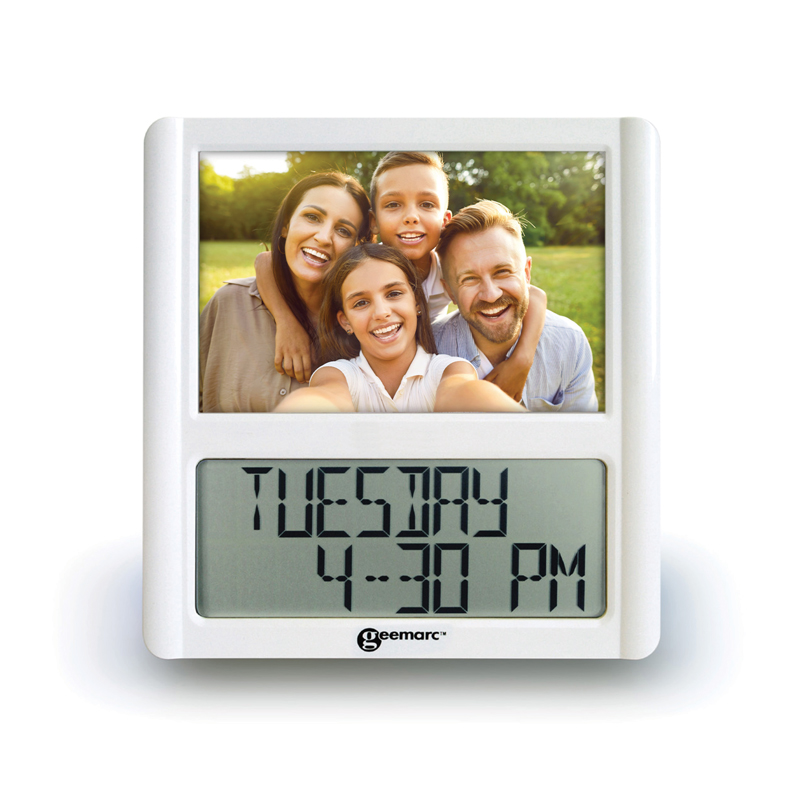 Geemarc VISO10 V2 Easy Dementia Clock - MedicalSupplies.co.uk