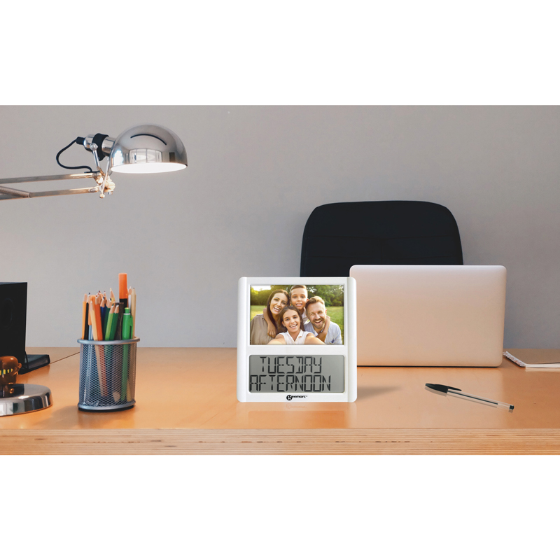 Geemarc VISO10 V2 Easy Dementia Clock - MedicalSupplies.co.uk