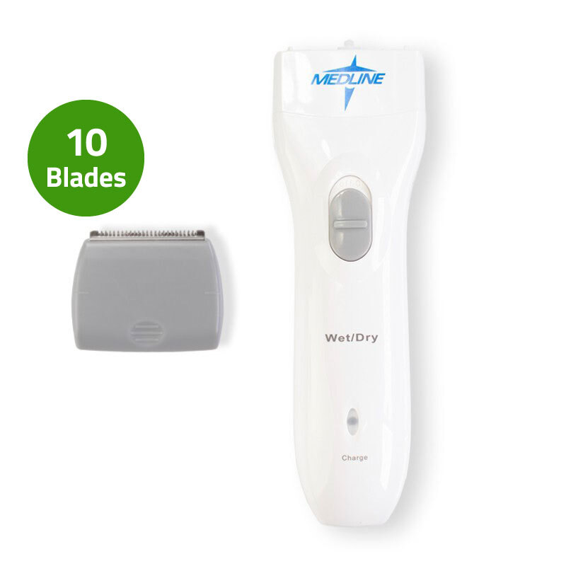 Medline Surgical Clipper & 10 Blades - MedicalSupplies.co.uk