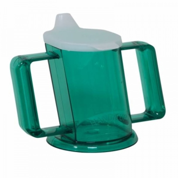 Handy Cup Green Slanted Drinking Cup Uk