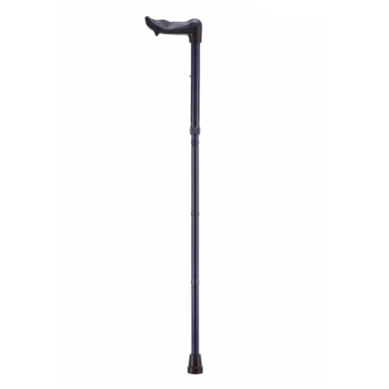 Height-Adjustable Folding Grip Cane - MedicalSupplies.co.uk