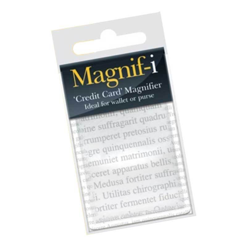 Magnif-i Credit Card Pocket Magnifier - MedicalSupplies.co.uk