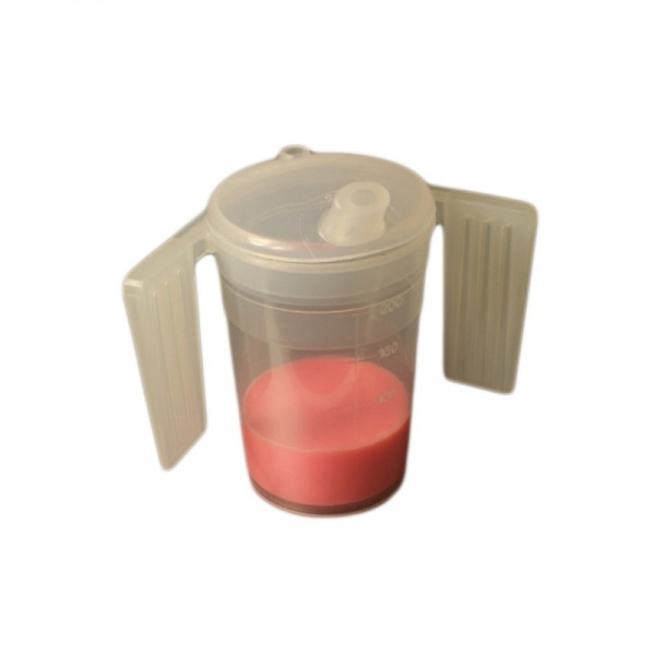 Feeding Cup with Long Spout and Wing Handle - MedicalSupplies.co.uk