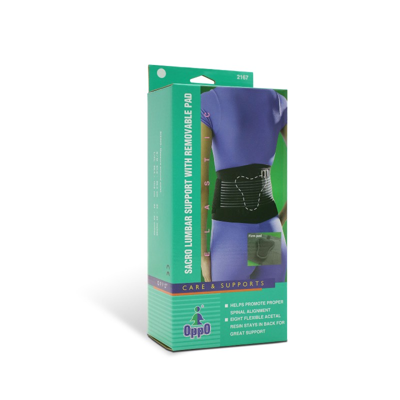 Oppo Lumbar Support + Removable Pad - MedicalSupplies.co.uk