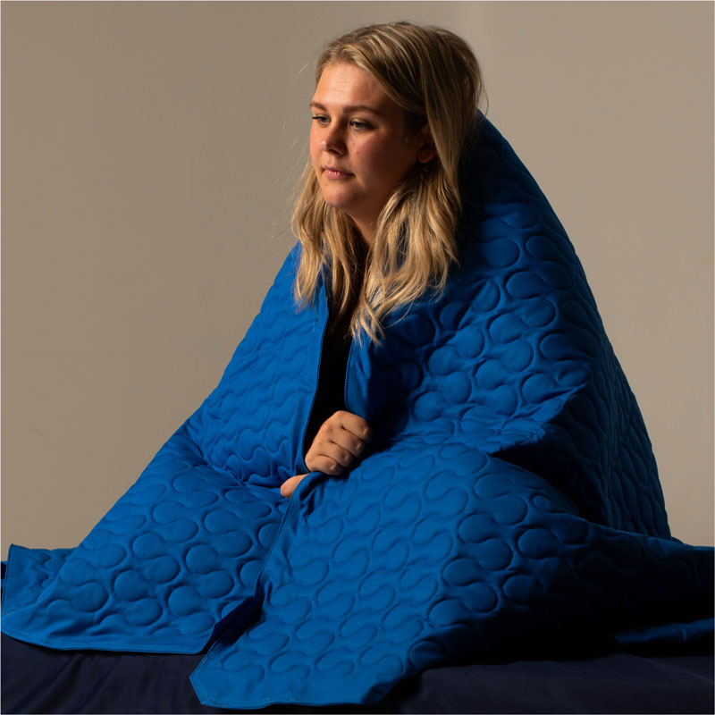 Fleeced Anti-Suicide Blanket (Blue) - MedicalSupplies.co.uk