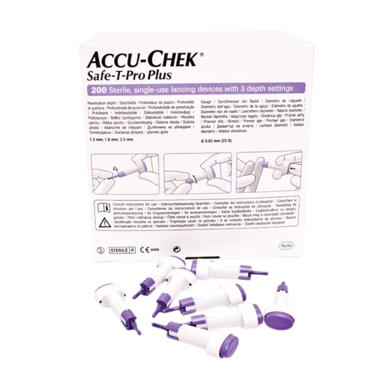 Accu-Chek Single-Use Lancets (200) - MedicalSupplies.co.uk