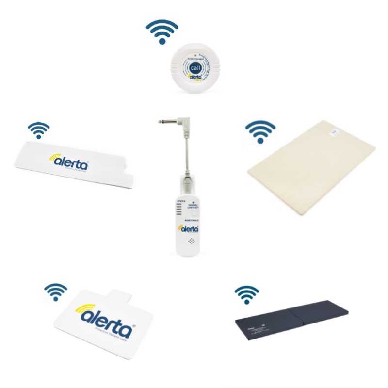 Alerta Wireless Fall Alarm System - MedicalSupplies.co.uk