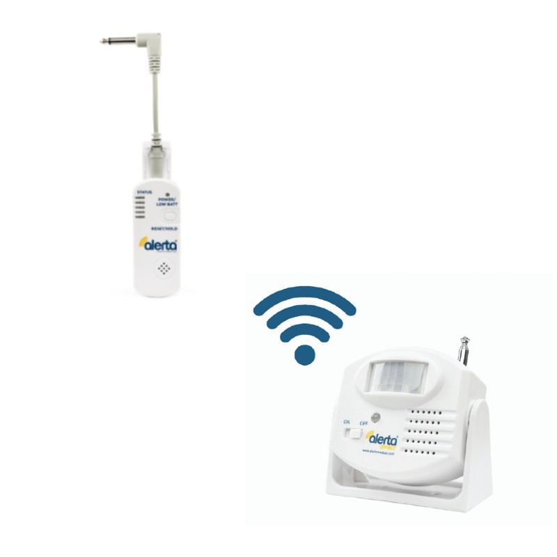 Alerta Motion Sensor & Wall Receiver - MedicalSupplies.co.uk