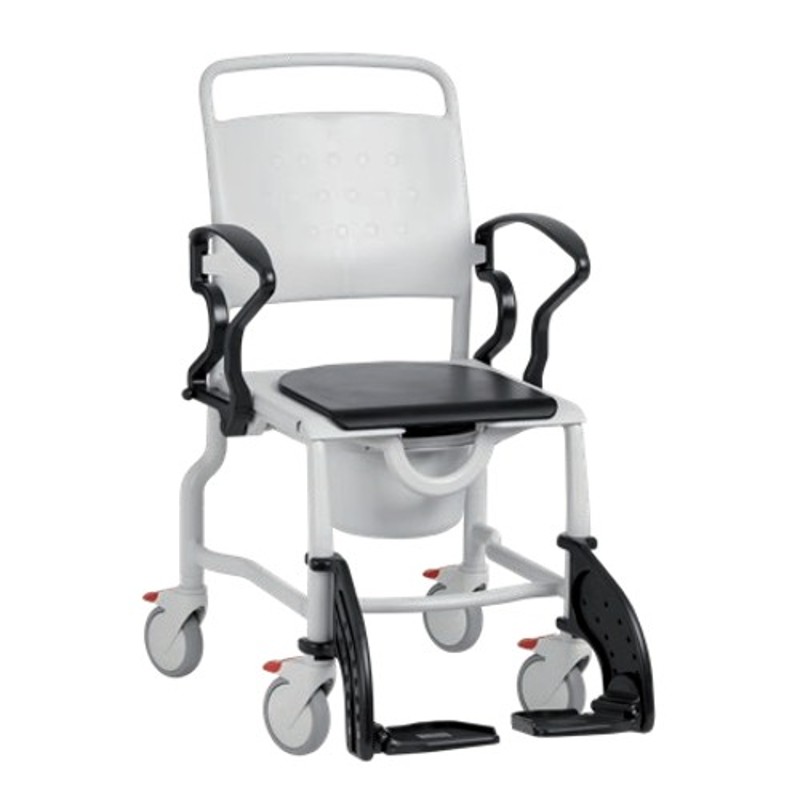 Rebotec Bonn Wheeled Commode - MedicalSupplies.co.uk