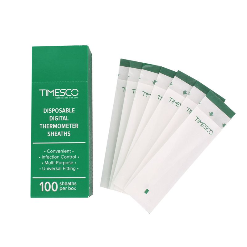 Timesco Rappid Thermometers Sheath Covers (Box of 100 ...