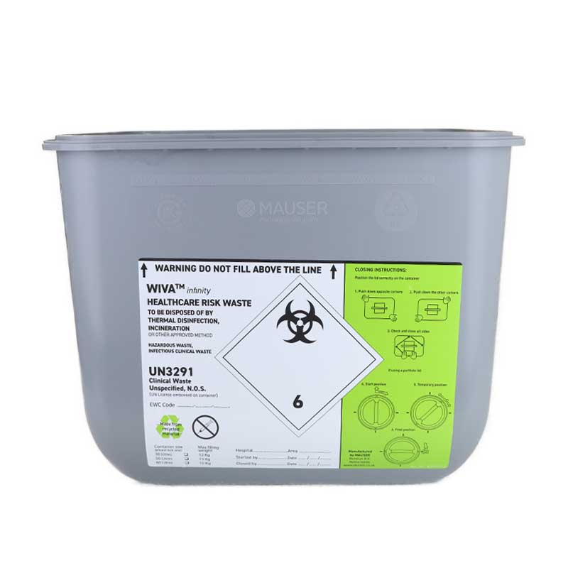 Daniels WIVA 30L Waste Container - MedicalSupplies.co.uk