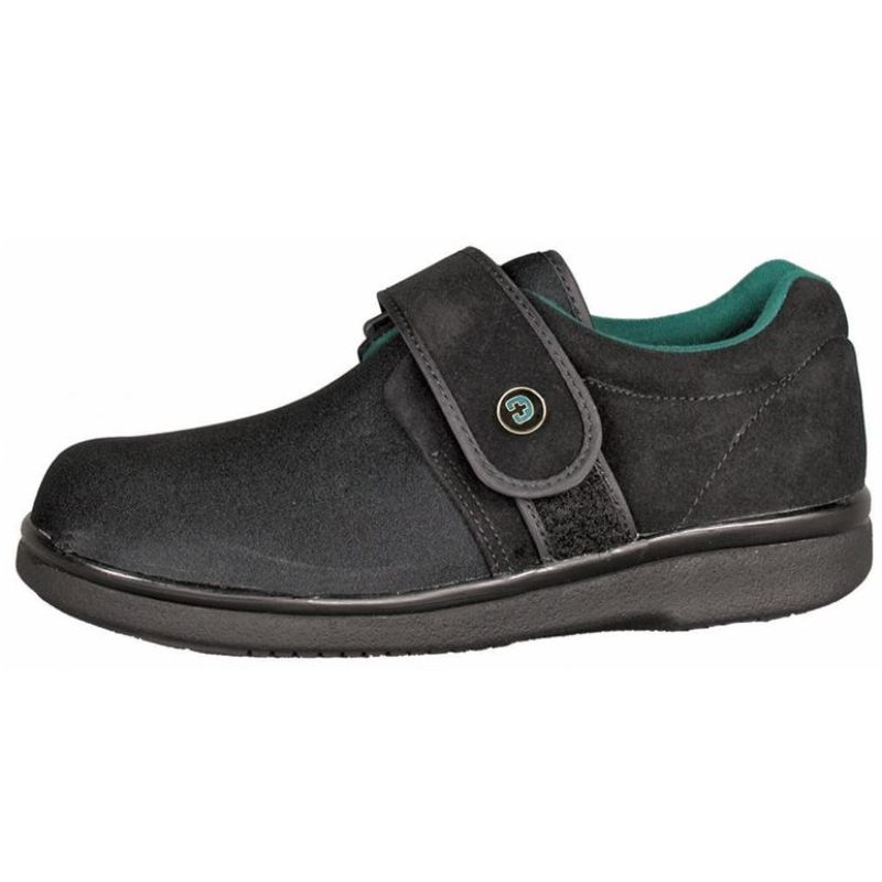 Darco Gentle Step Wide Fit Black Diabetic Shoes - MedicalSupplies.co.uk