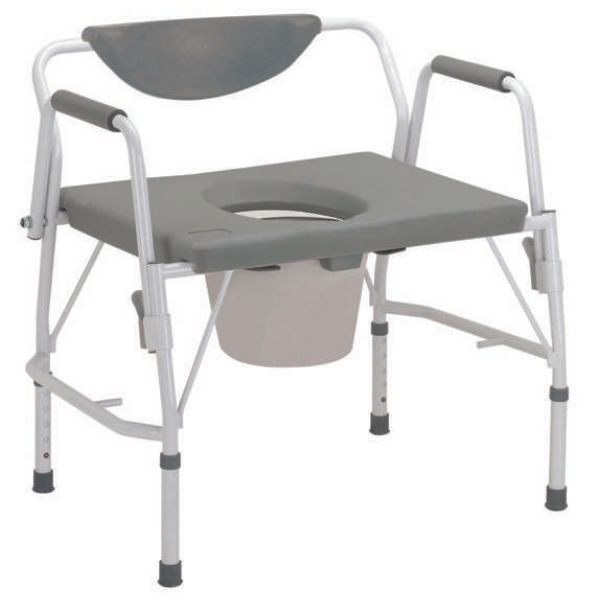 Drive Bariatric Commode w/ Drop Arm - MedicalSupplies.co.uk