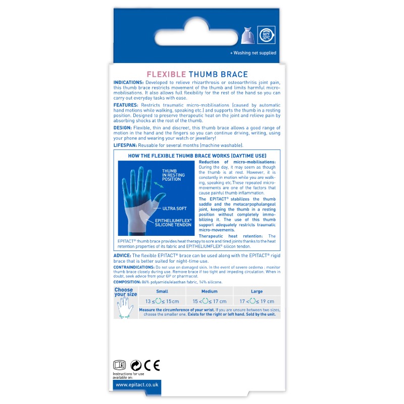 Epitact Day and Night Thumb Brace Kit - MedicalSupplies.co.uk
