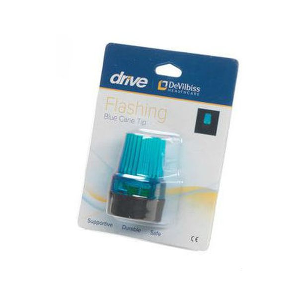 Flashing Blue High-Visibility Ferrule - MedicalSupplies.co.uk