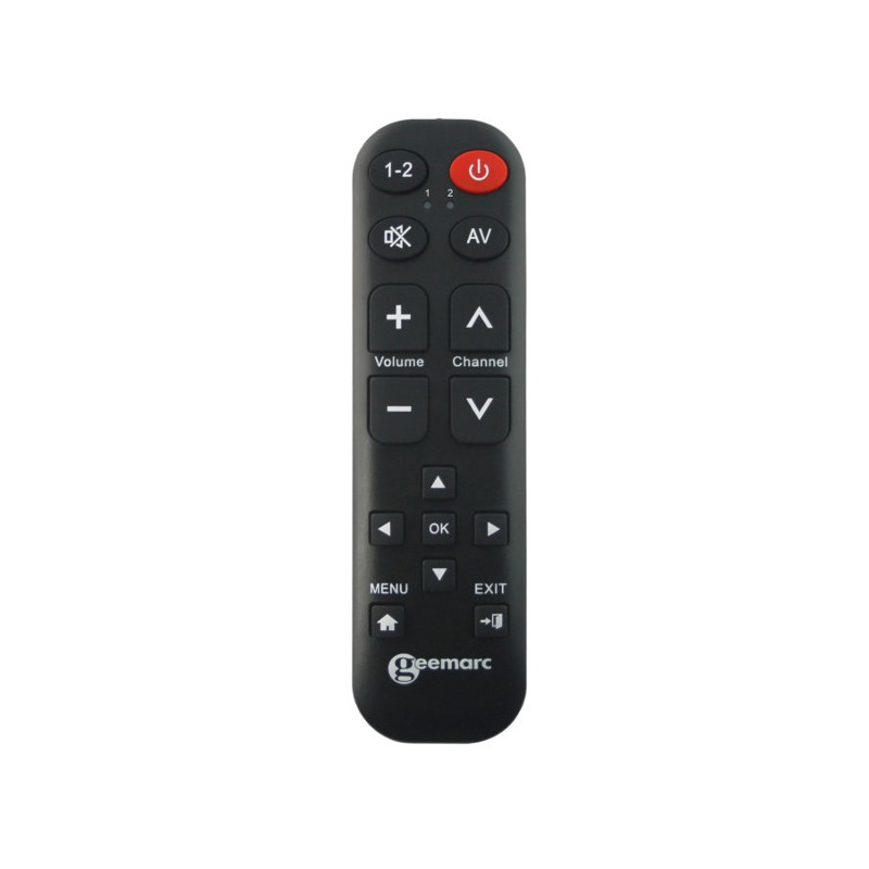 Geemarc TV15 15 Big Button TV Remote - MedicalSupplies.co.uk