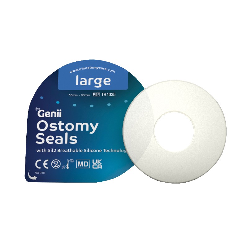 Genii Ostomy Seals Large 50-80mm 30pk - MedicalSupplies.co.uk