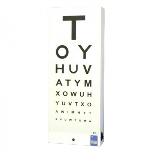 Sussex Vision 6m LED Eye Test Chart - MedicalSupplies.co.uk