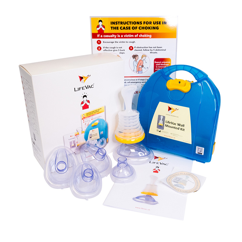 LifeVac Wall-Mounted Airway Clearance Device Kit - MedicalSupplies.co.uk