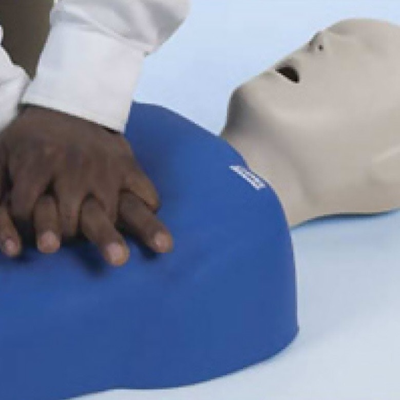 CPR Prompt Adult/Child Manikin (Blue) - MedicalSupplies.co.uk