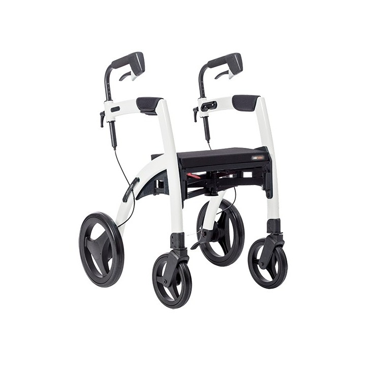 Rollz Motion 2 White Rollator/Wheelchair - MedicalSupplies.co.uk