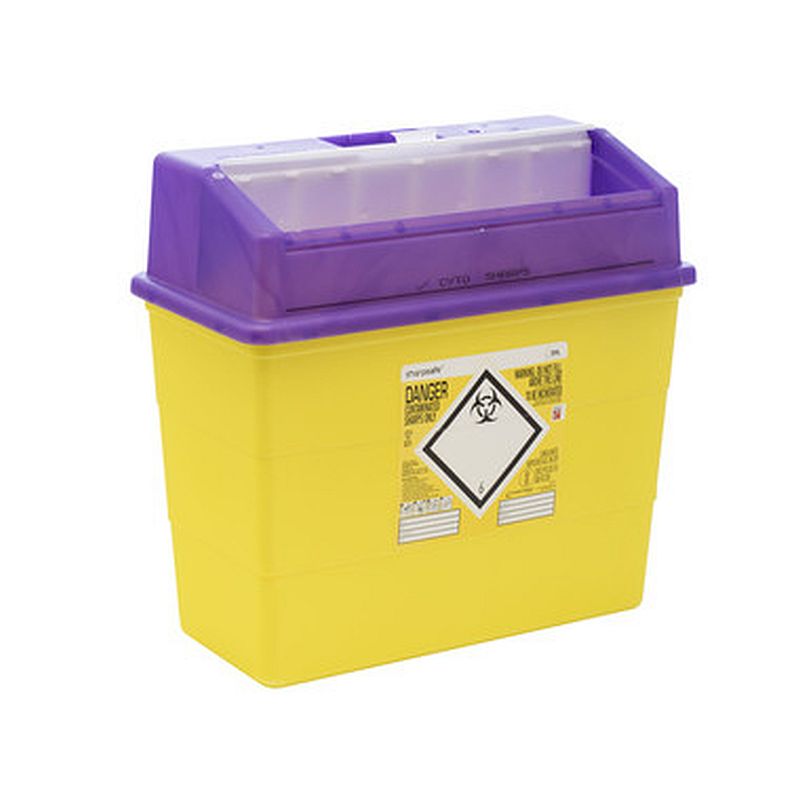 Sharpsafe 30L Sharps Container (15 Pack) - MedicalSupplies.co.uk