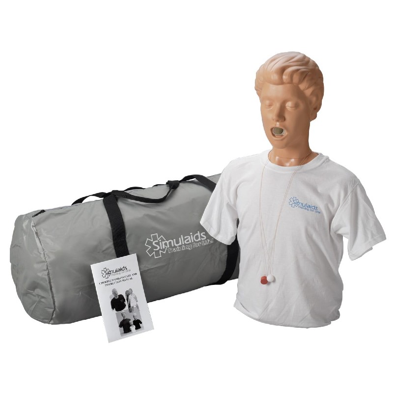 Simulaids CPR Adult Choking Manikin - MedicalSupplies.co.uk