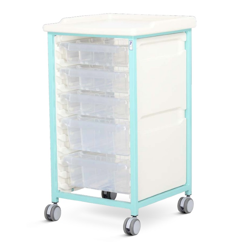 Bristol Maid Medium Tray Trolley - MedicalSupplies.co.uk