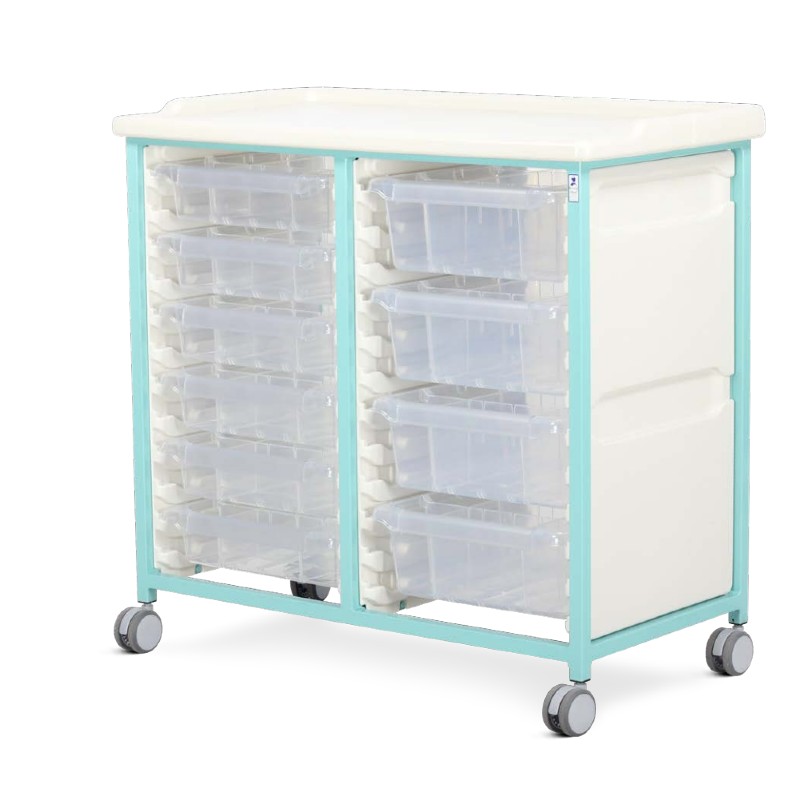 Bristol Maid Double-Column Trolley Tray - MedicalSupplies.co.uk