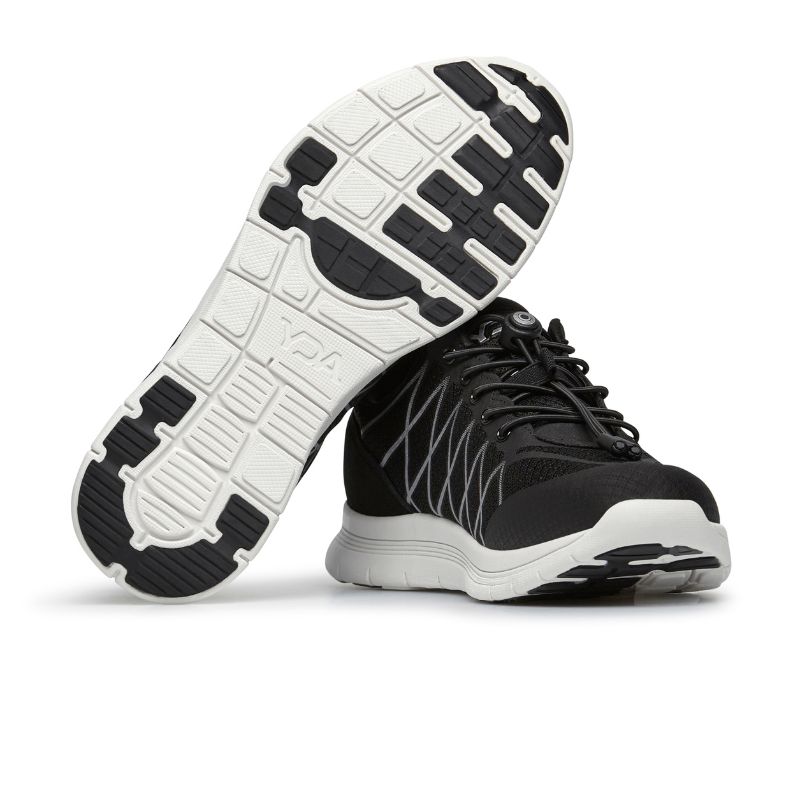 YDA Trainers for Diabetics (Black) - MedicalSupplies.co.uk