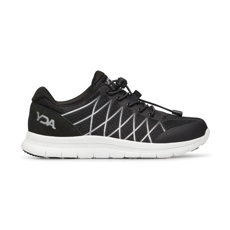 YDA Trainers for Diabetics (Black) - MedicalSupplies.co.uk