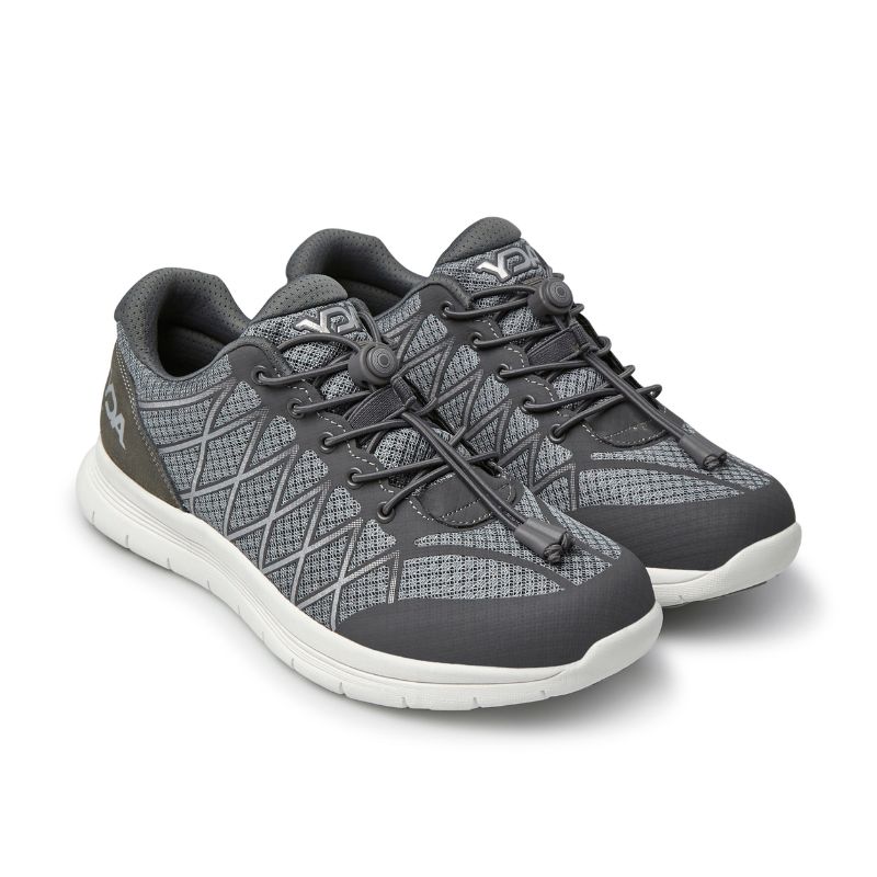 YDA Trainers for Diabetics (Grey) - MedicalSupplies.co.uk