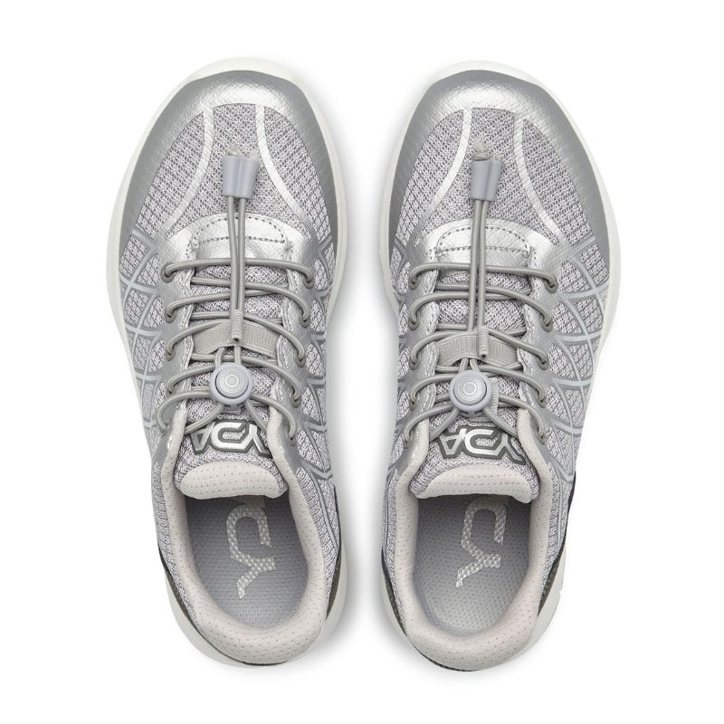 YDA Women's Diabetic Trainers Silver - MedicalSupplies.co.uk