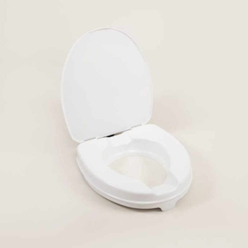 Atlantis Raised Toilet Seat with Lid - MedicalSupplies.co.uk