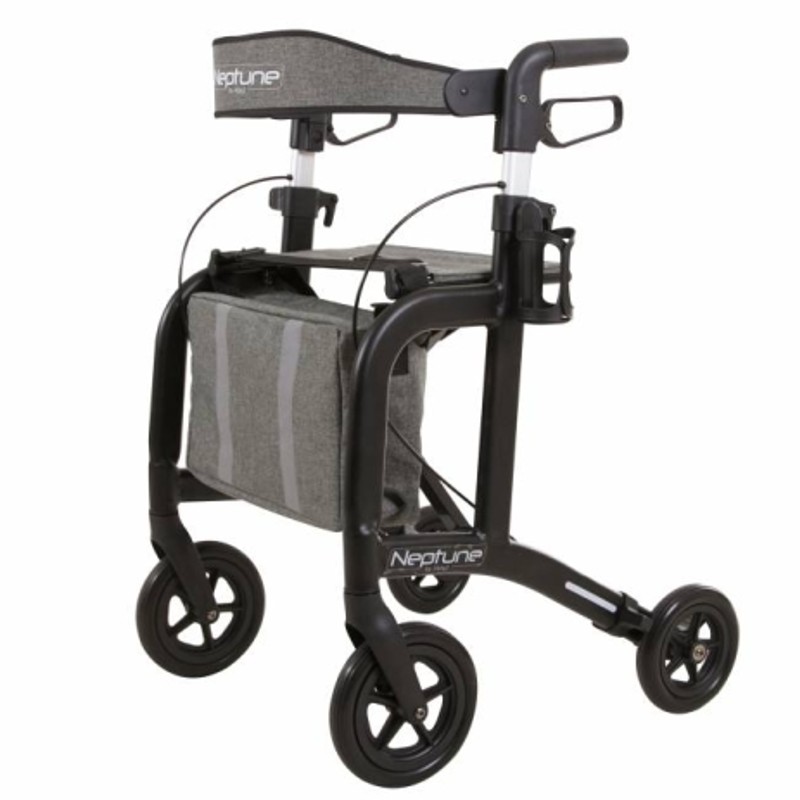 Neptune Lightweight Folding Rollator - MedicalSupplies.co.uk